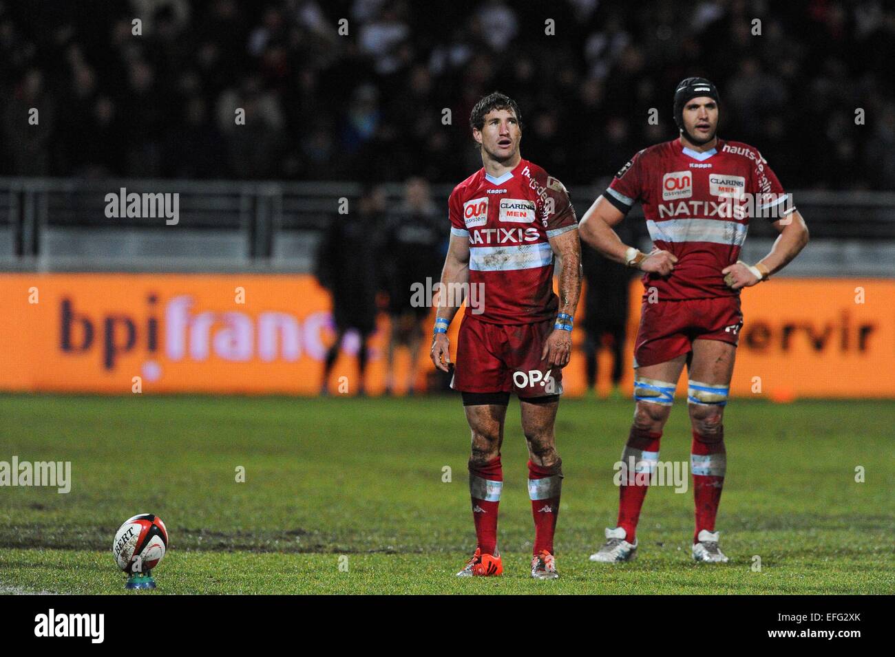 Johan Goosen - 31.01.2015 - Lyon OU/Racing Metro 92 - 17eme journee de ...
