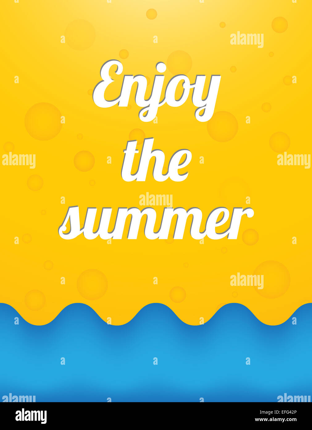Enjoy the summer, beautiful summer background Stock Photo - Alamy