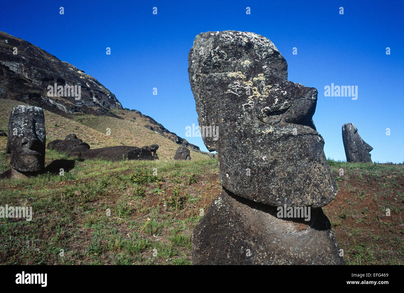 Moai and archeology hi-res stock photography and images - Alamy
