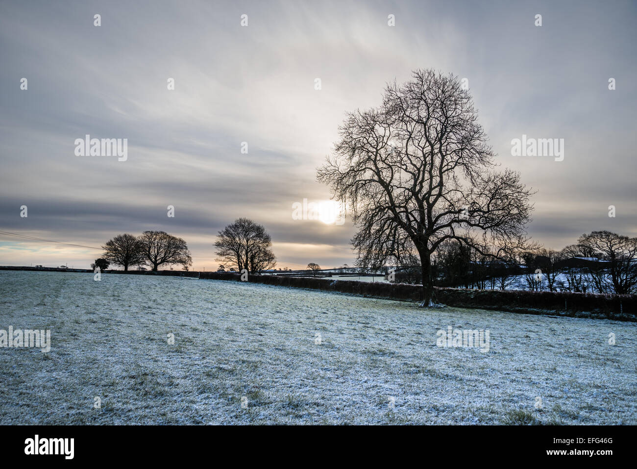 Cornish snow landscape hi-res stock photography and images - Alamy