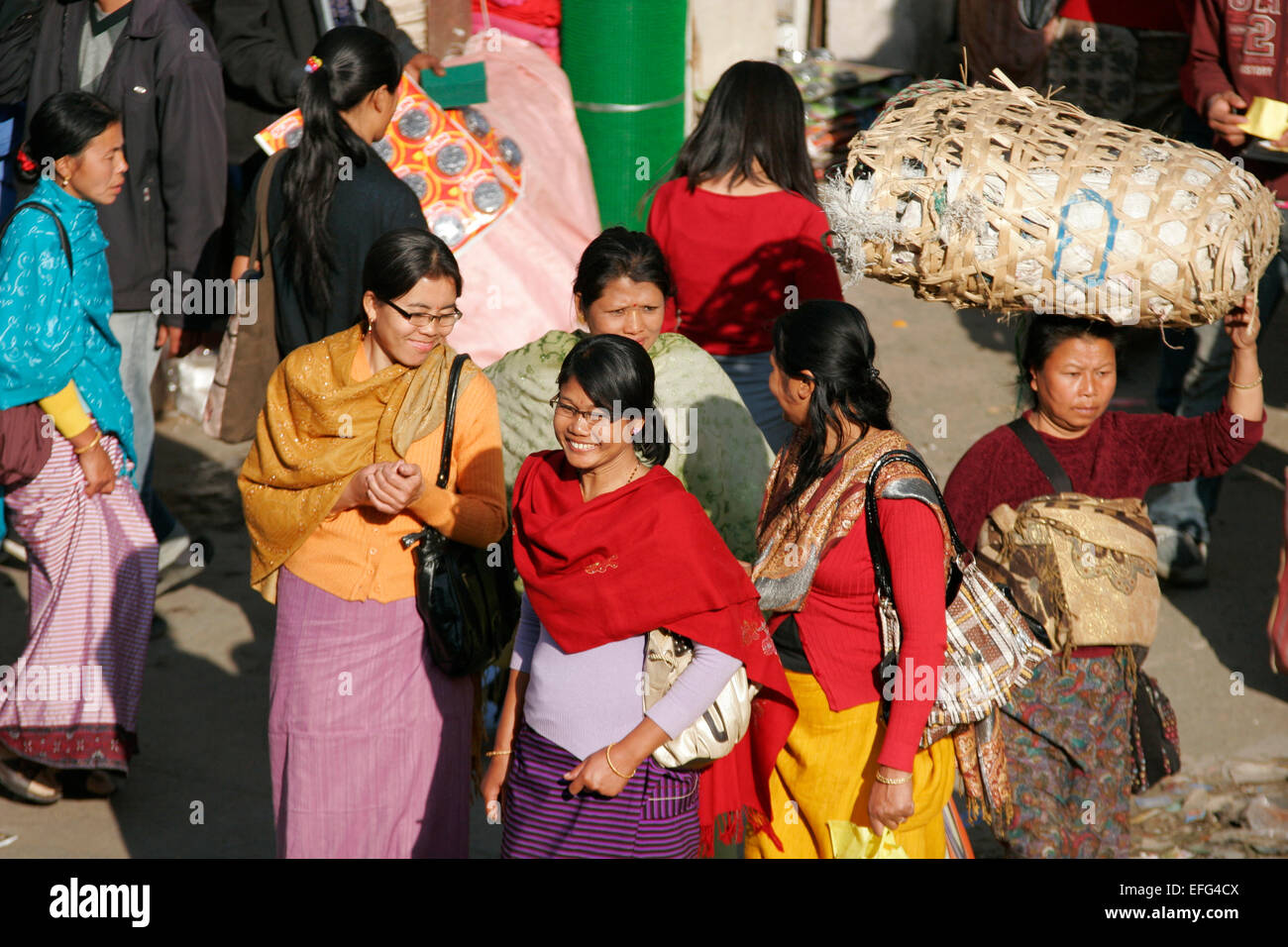 Imphal market hi-res stock photography and images - Alamy