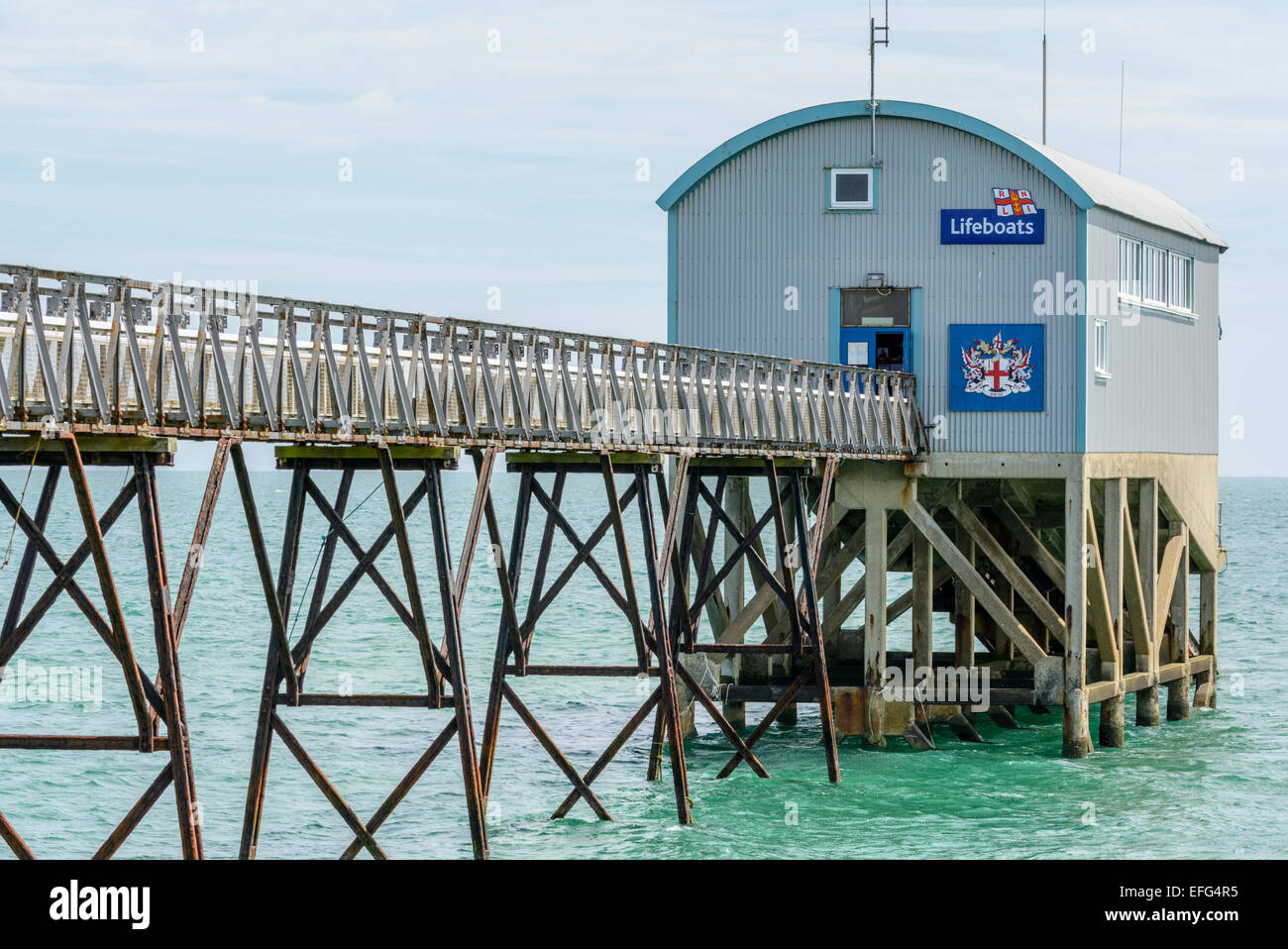 Lifeboat station at Selsey, West Sussex, England, UK Stock Photo - Alamy