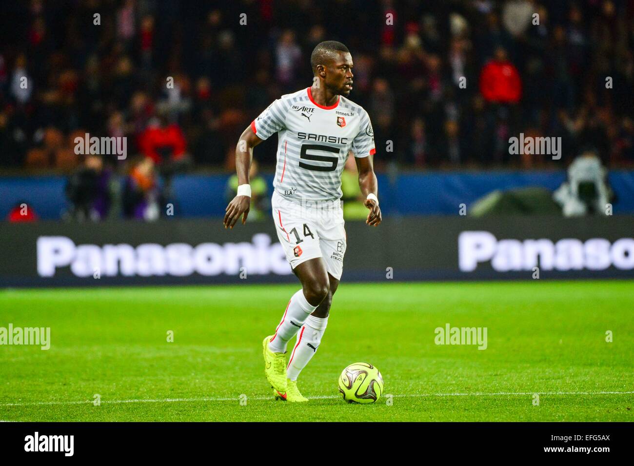 Fallou DIAGNE - 30.01.2015 - PSG/Rennes - 23eme journee de Ligue 1 ...