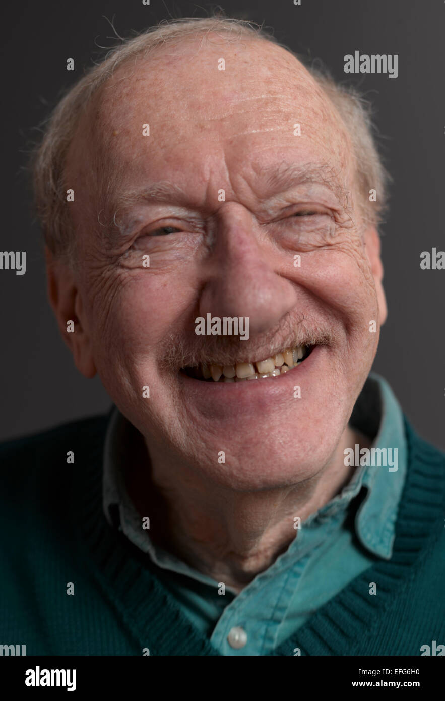 Elderly Man Studio Session Stock Photo - Alamy