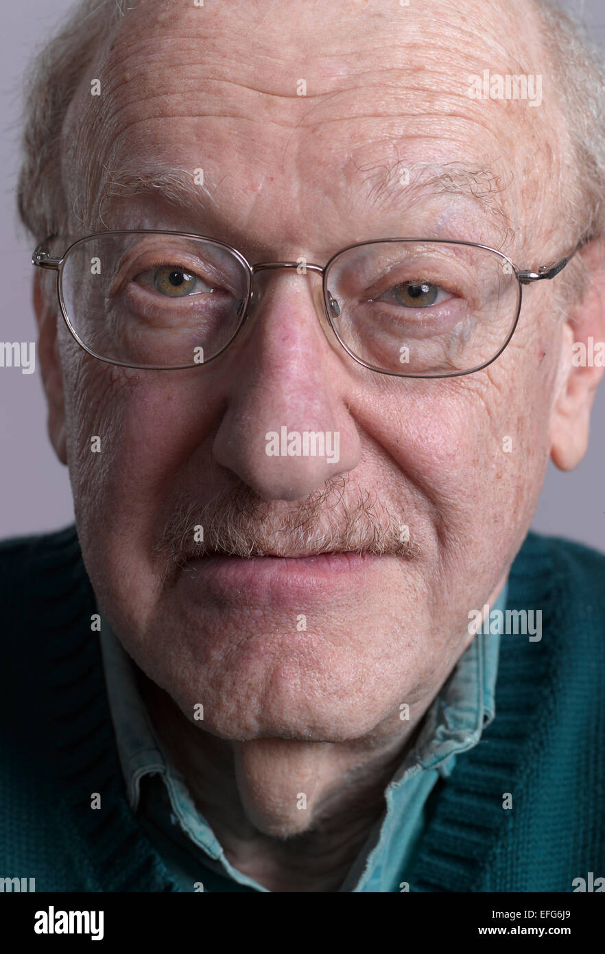 Elderly Man Studio Session Stock Photo - Alamy