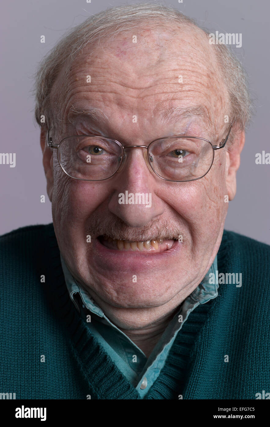 Elderly Man Studio Session Stock Photo - Alamy