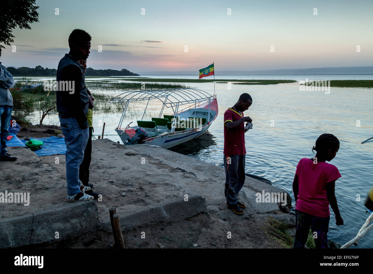Ethiopia sunset city hi-res stock photography and images - Alamy