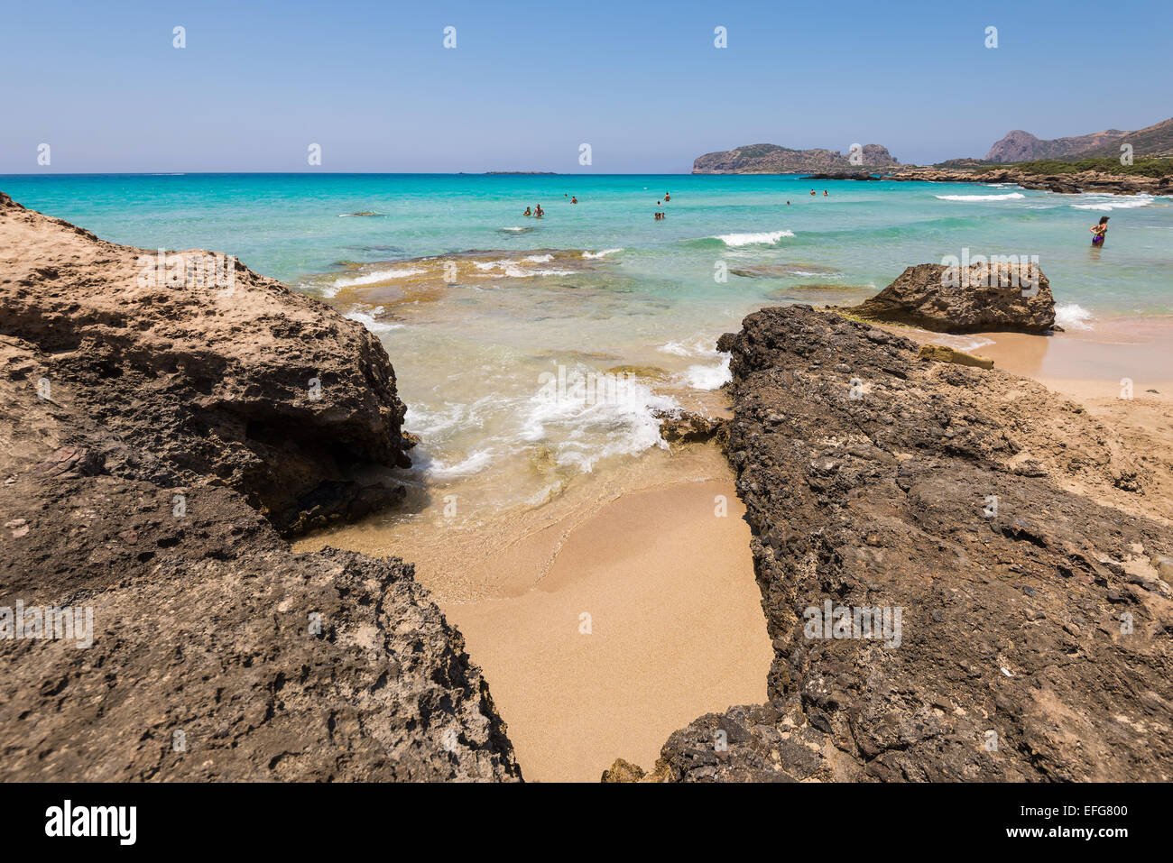 Crete falasarna greece hi-res stock photography and images - Alamy