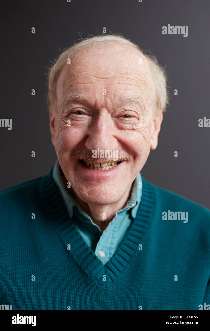 Elderly Man Studio Session Stock Photo - Alamy