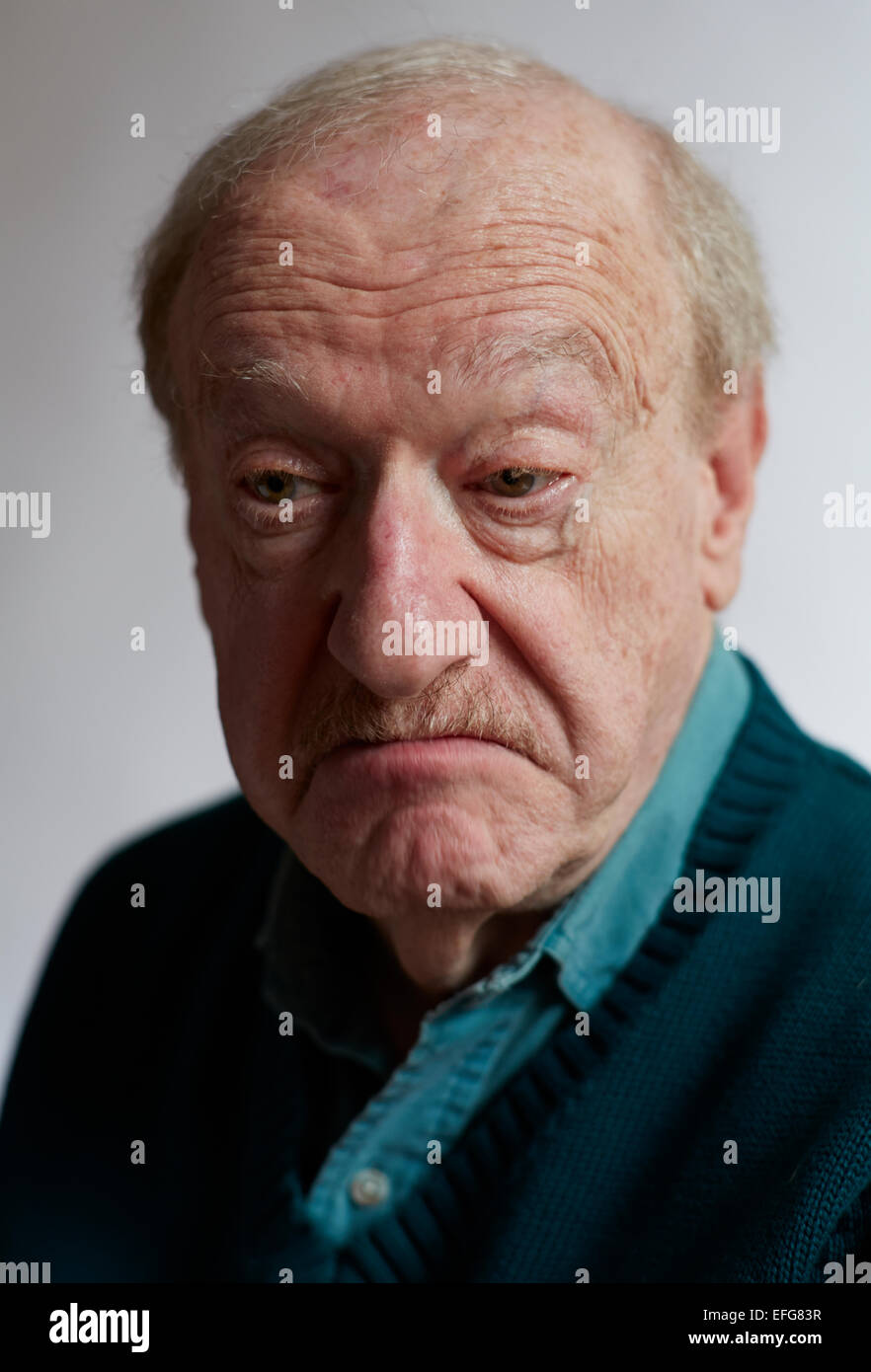 Elderly Man Studio Session Stock Photo - Alamy