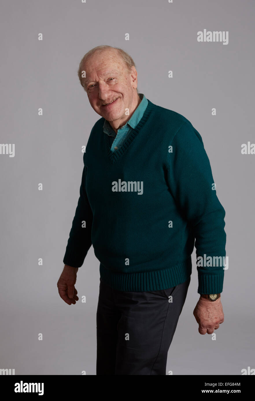 Elderly Man Studio Session Stock Photo - Alamy