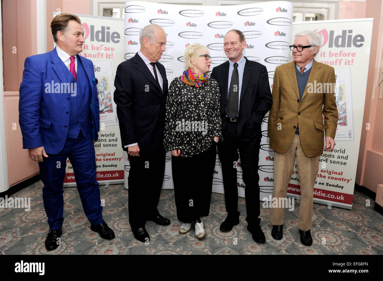London, UK. 3rd February, 2015. Simpsons on the Strand, London (some of ...
