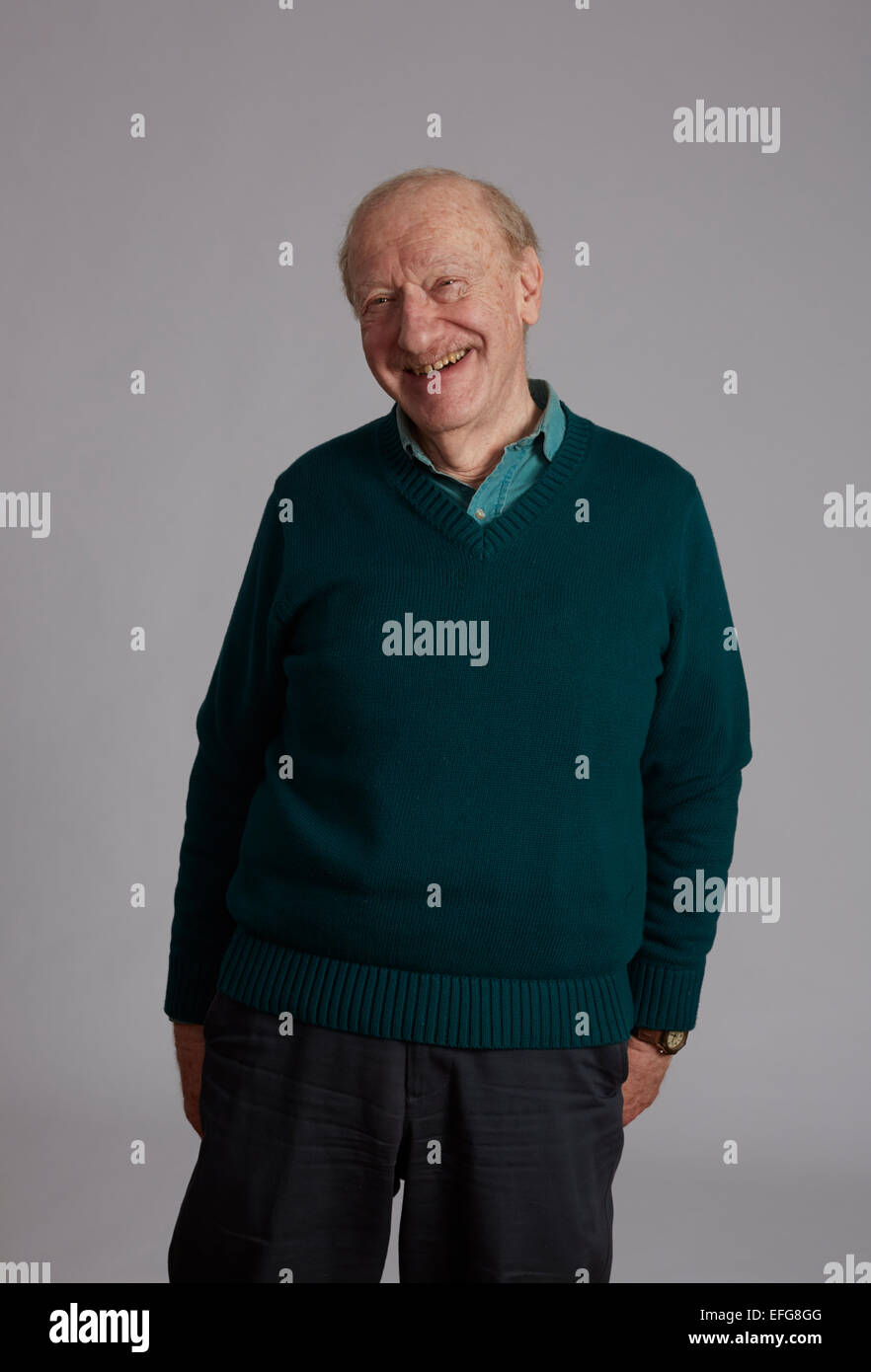 Elderly Man Studio Session Stock Photo - Alamy
