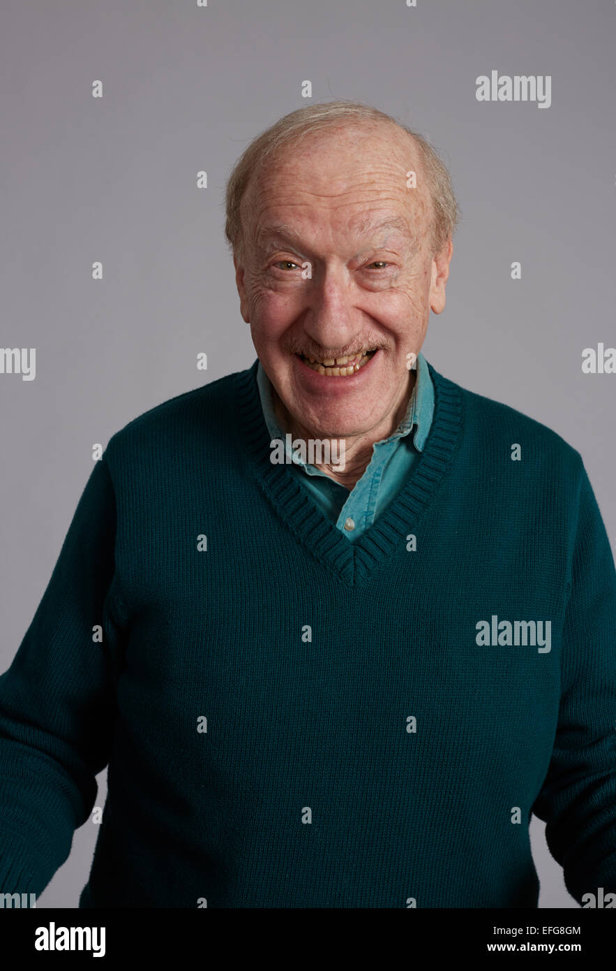 Elderly Man Studio Session Stock Photo - Alamy