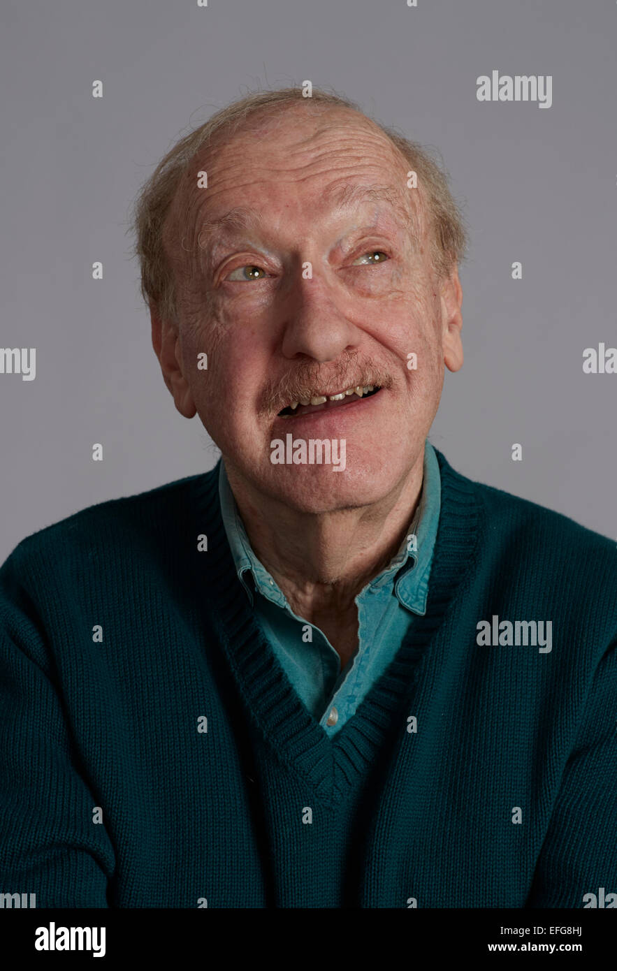 Elderly Man Studio Session Stock Photo - Alamy
