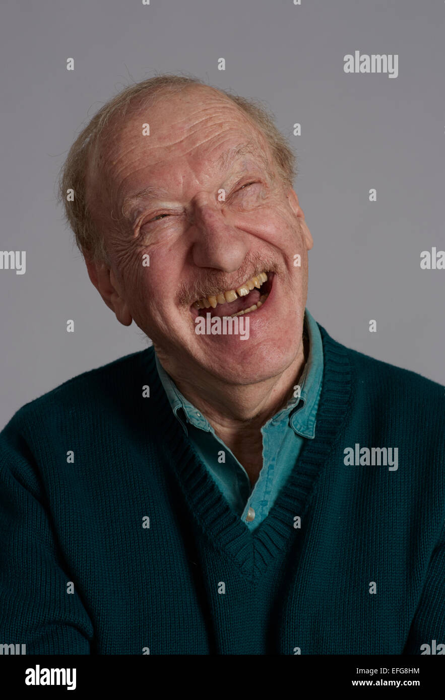 Elderly Man Studio Session Stock Photo - Alamy