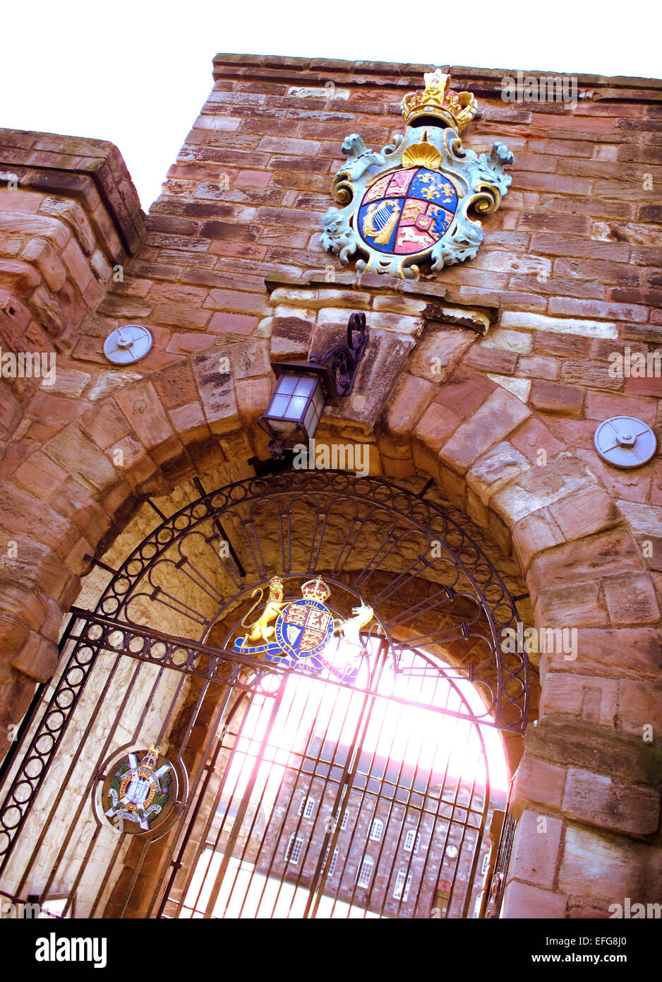 Berwick-upon-Tweed Barracks and Main Guard Stock Photo - Alamy