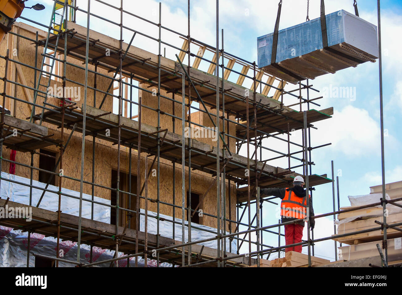 Uk construction worker hi-res stock photography and images - Alamy