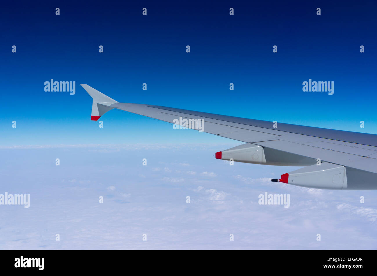Airbus A380 Wing Stock Photo - Alamy