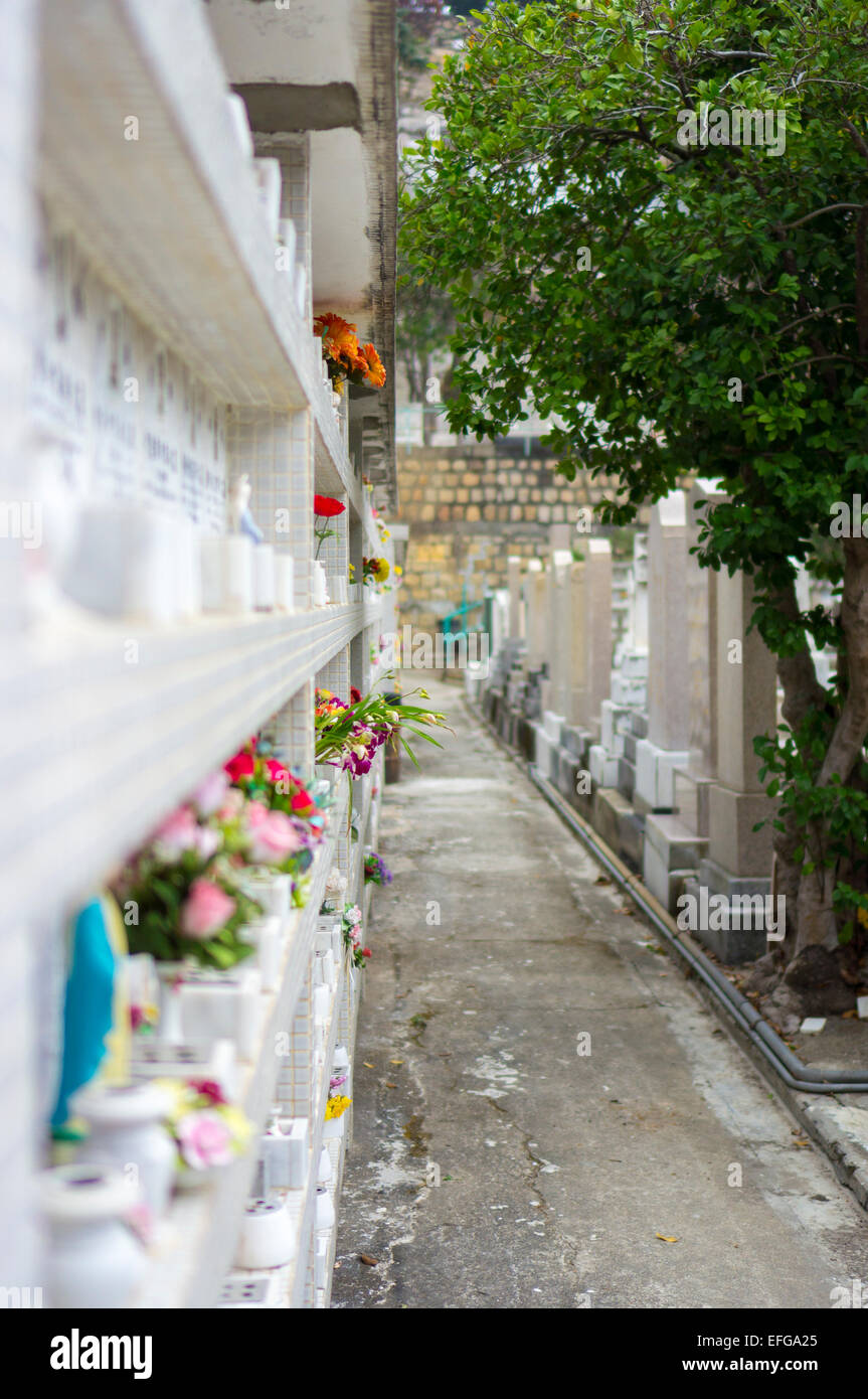 Cemetery, Hong Kong Stock Photo - Alamy