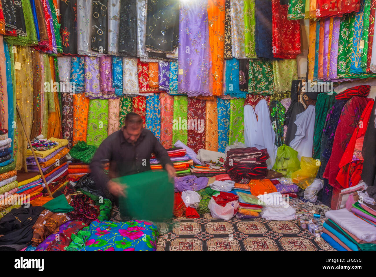 Bazaar, Kerman, Iran Stock Photo - Alamy