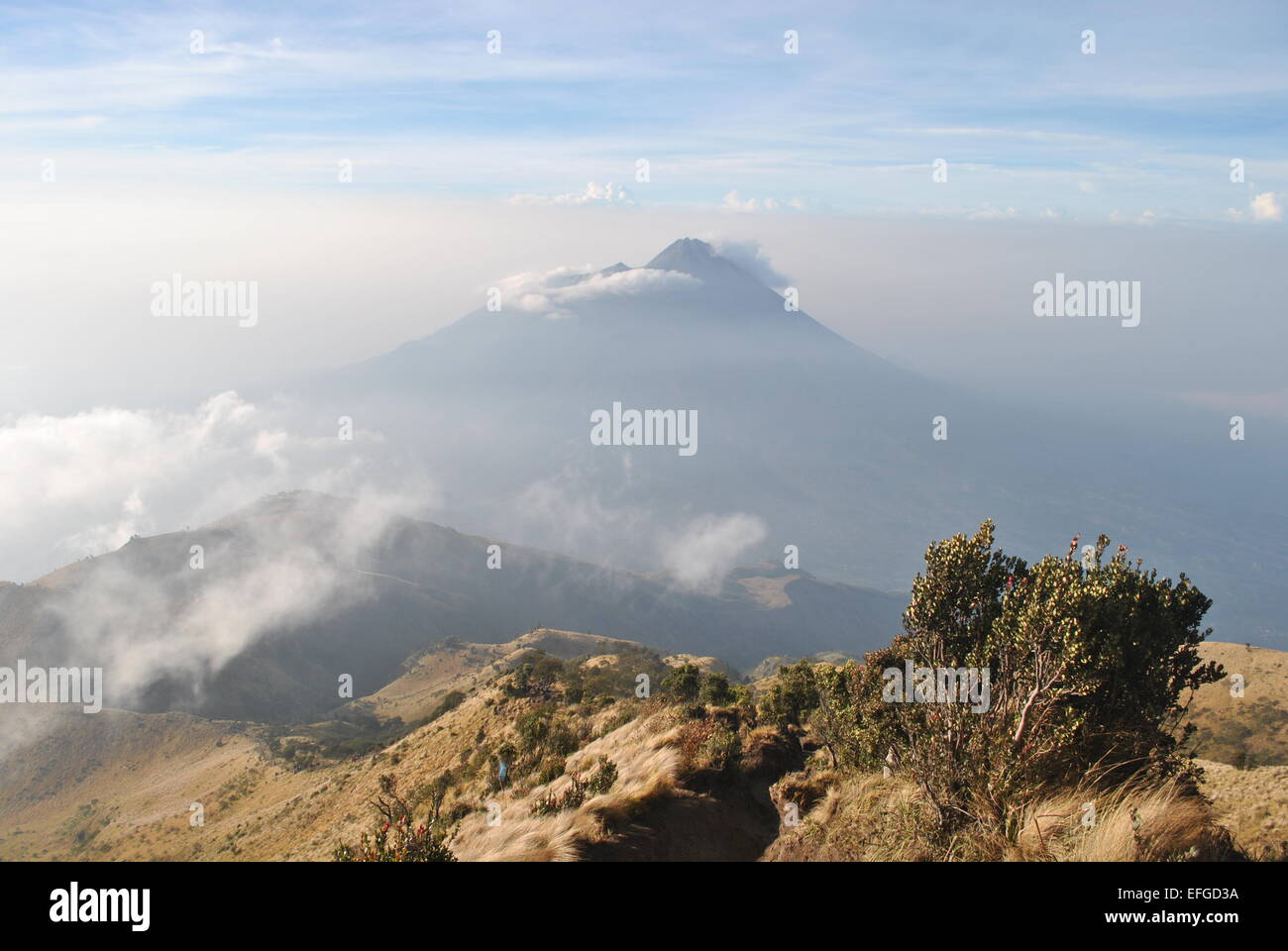 Gunung Merapi, Central Java, Indonesia Stock Photo - Alamy