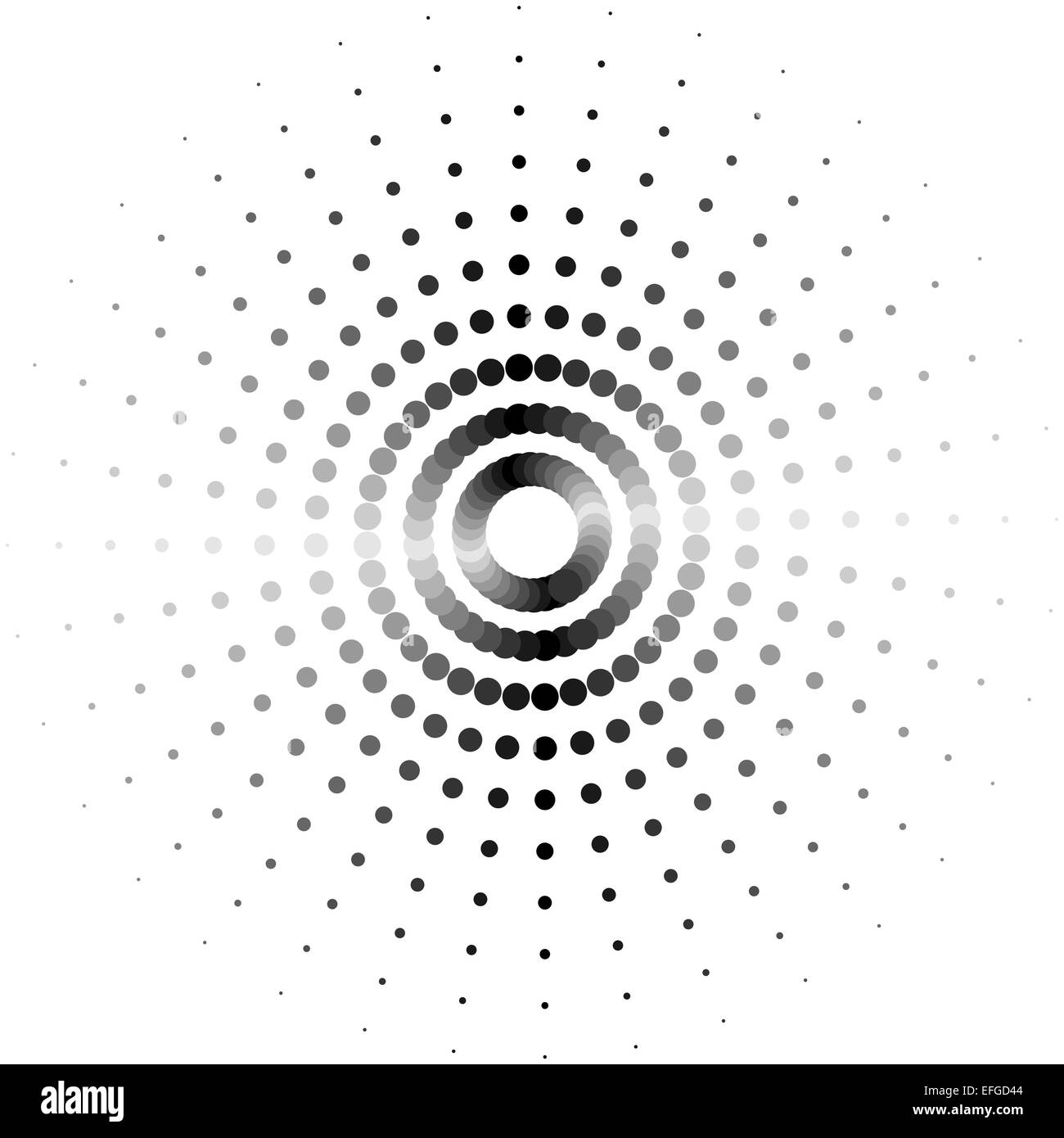 Halftone dotted grungy background Cut Out Stock Images & Pictures - Alamy