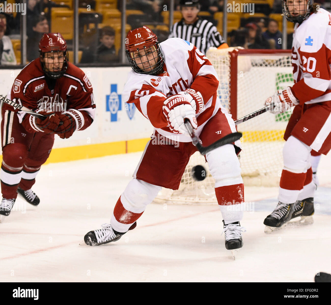 Boston, Massachusetts, USA. 3rd Feb, 2015. - Boston University's Nick ...