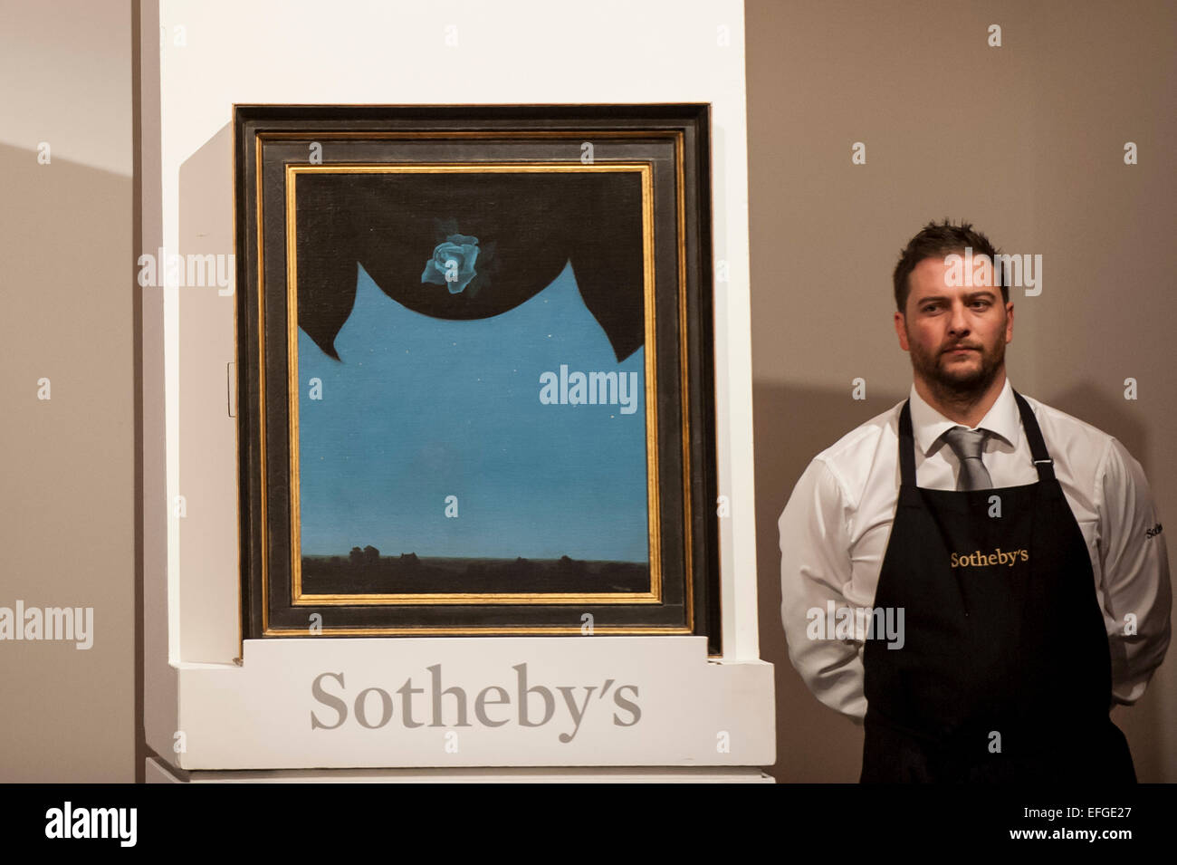 Surrealist art magritte hi-res stock photography and images - Alamy