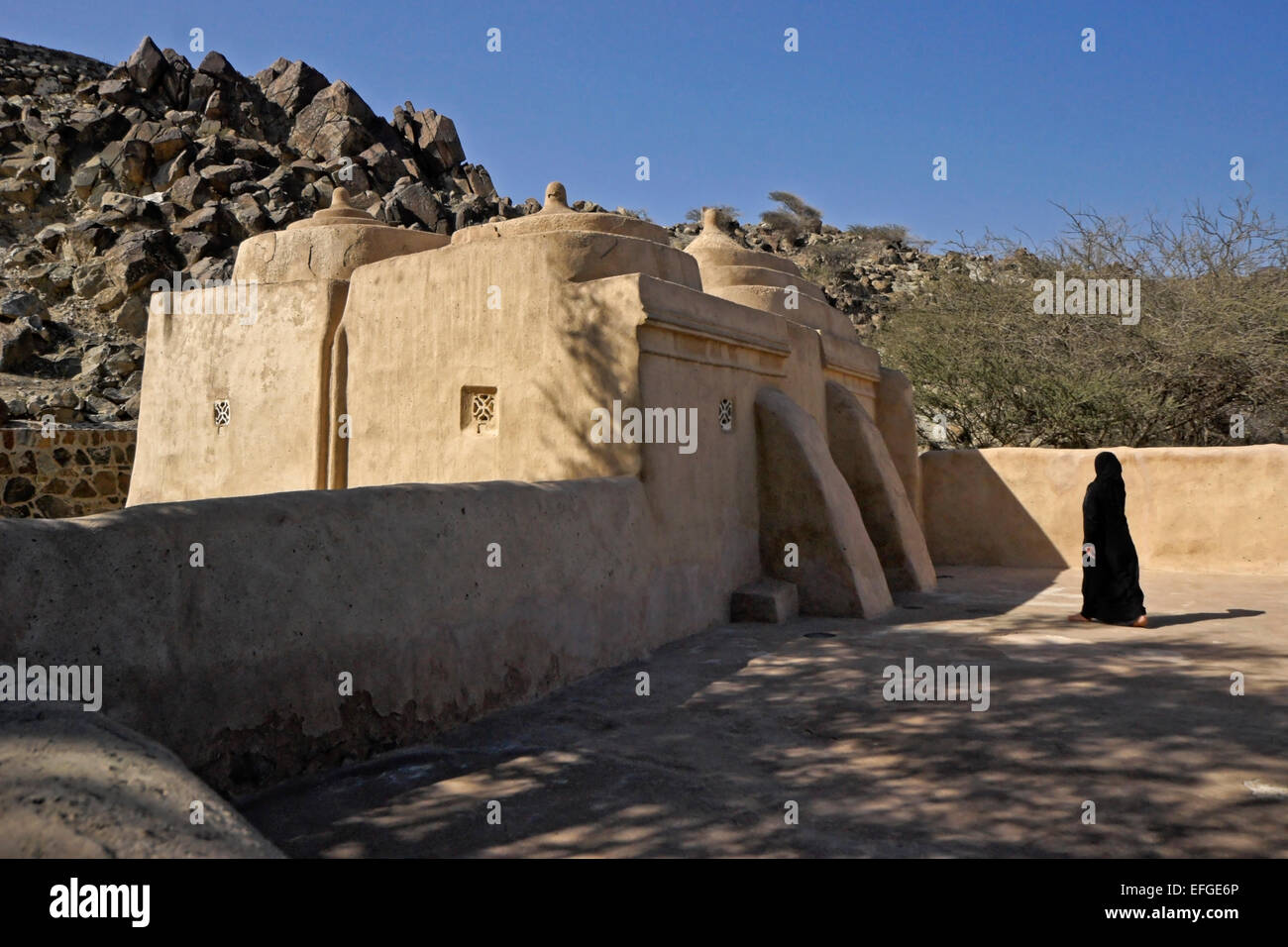 Al Badiyah (Bidyah, Bidiya) Mosque, Fujairah United Arab Emirates Stock ...