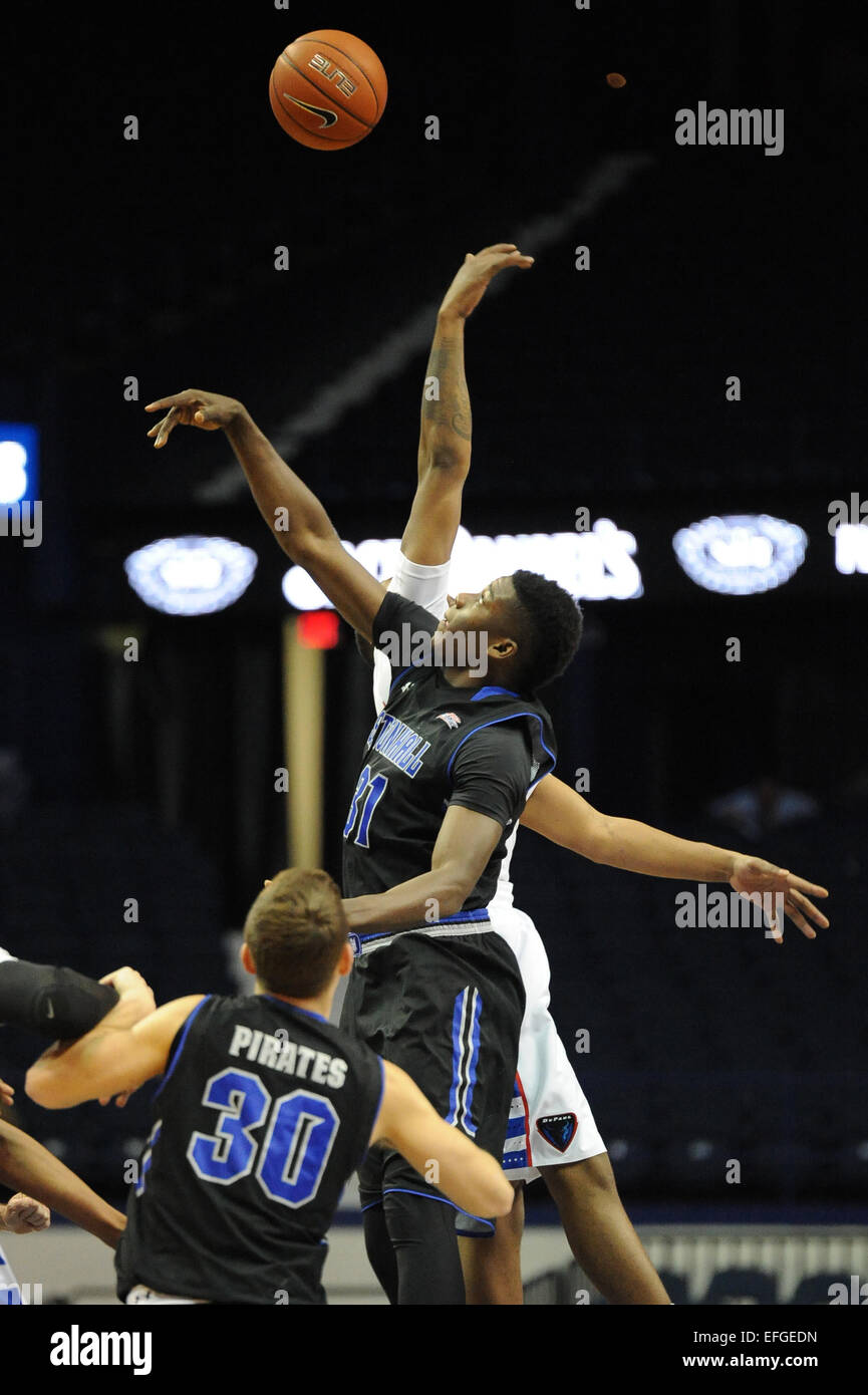 Depaul blue demons mens basketball hi-res stock photography and images ...