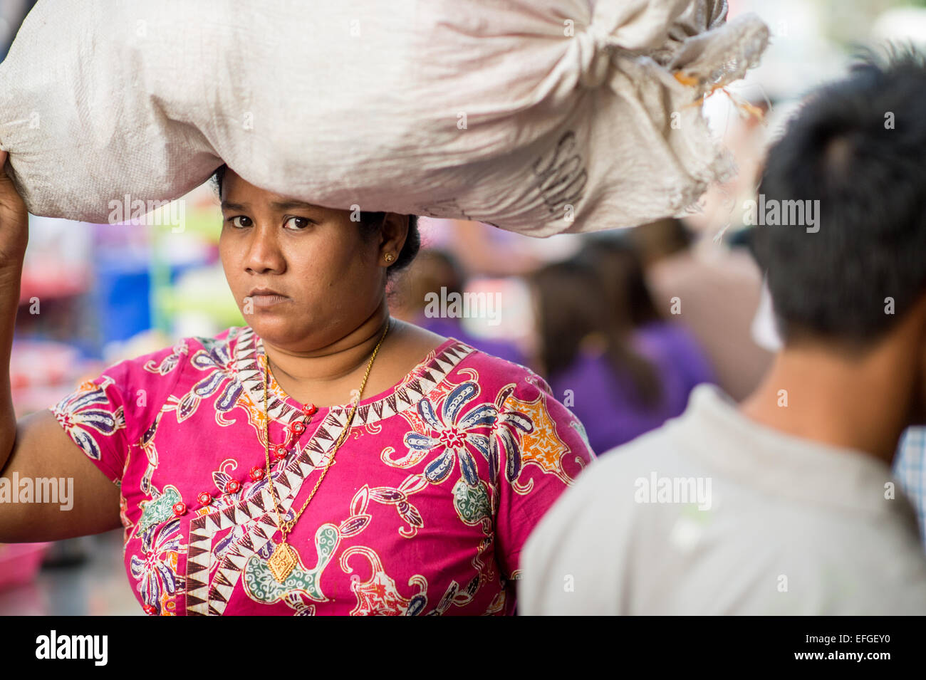Faces of Myanmar Stock Photo - Alamy