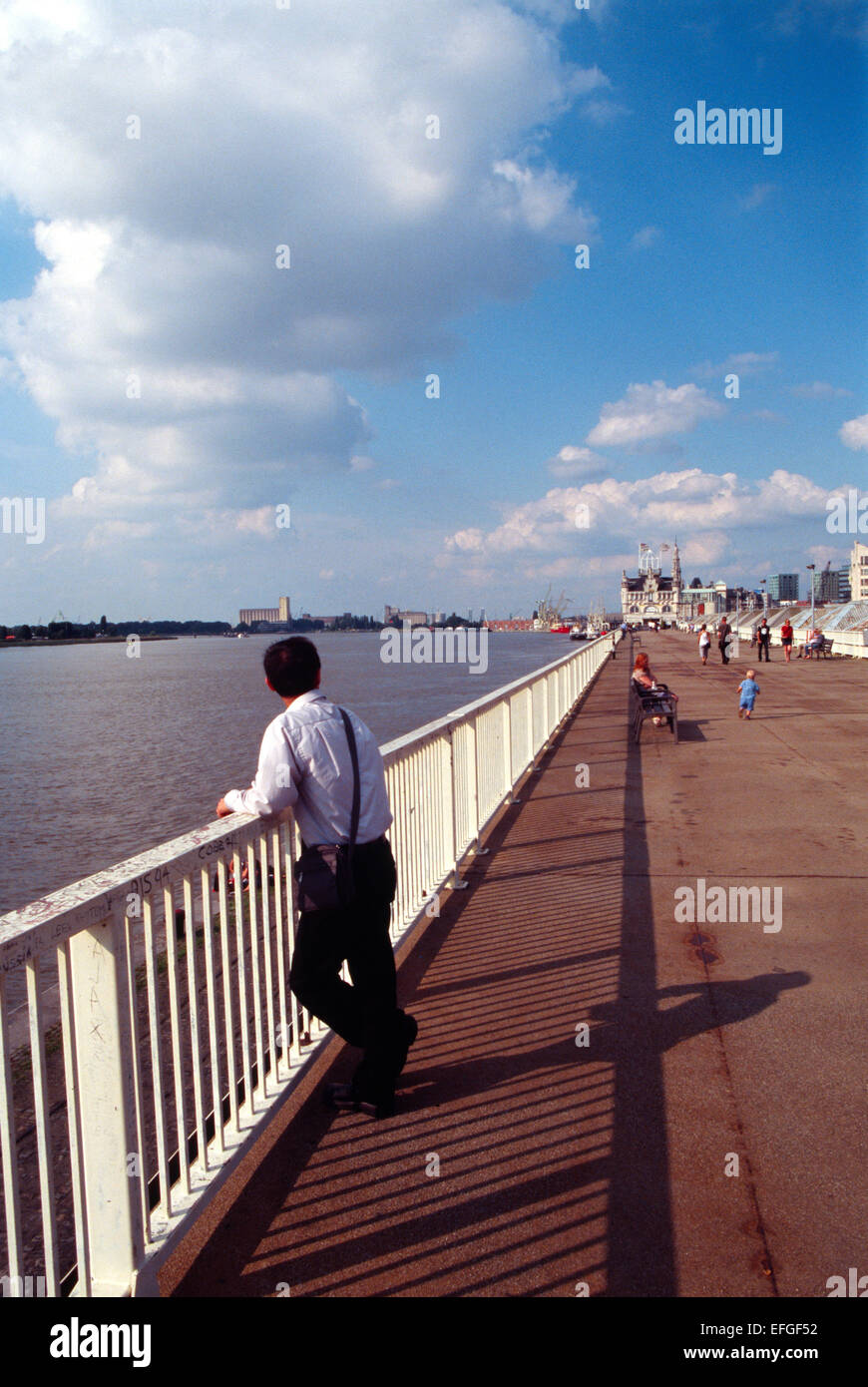 Belgium, Flanders, Antwerp, Schelde River Stock Photo - Alamy