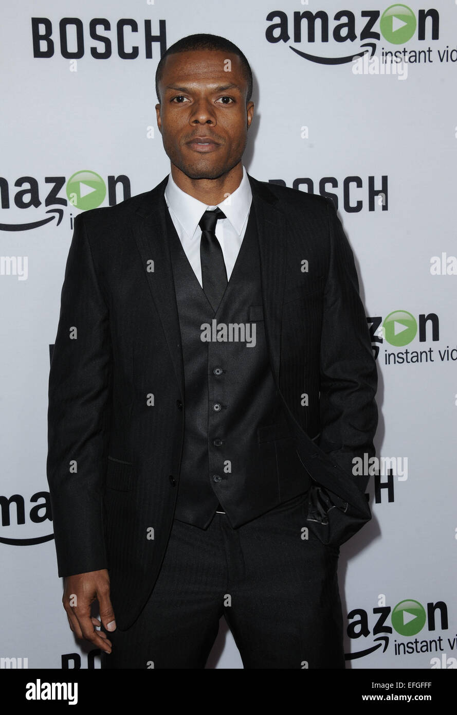 Los Angeles, California, USA. 3rd Feb, 2015. Deji LaRay attending the ...