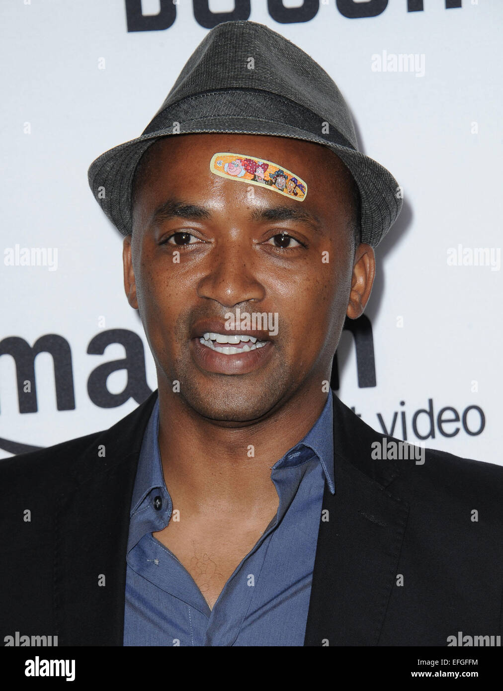 Los Angeles, California, USA. 3rd Feb, 2015. Dajuan Johnson attending ...