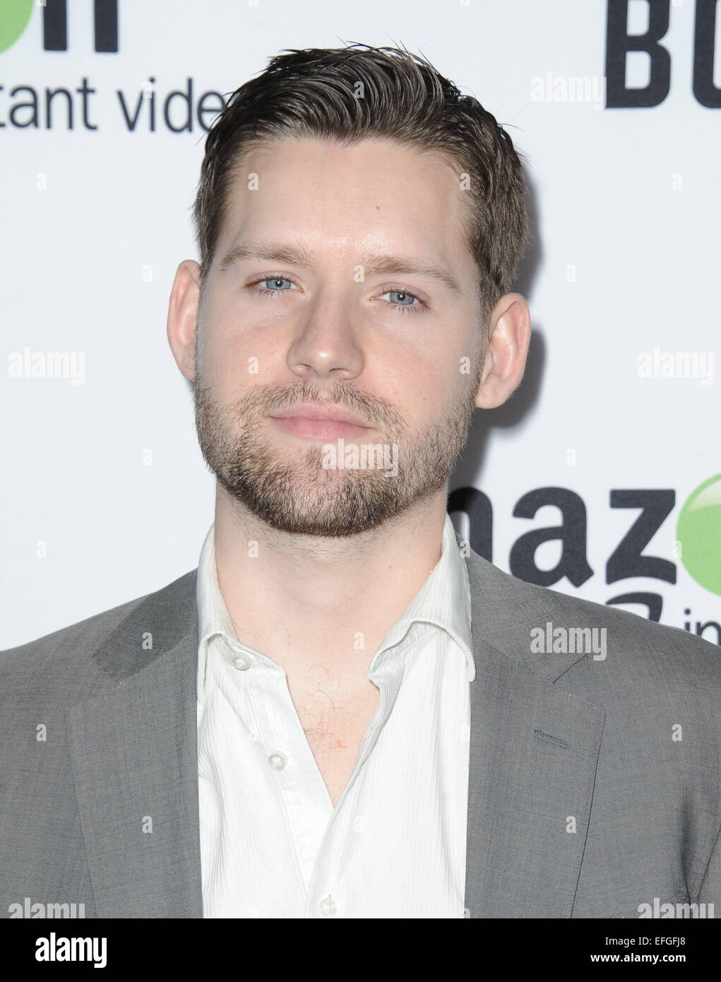 Los Angeles, California, USA. 3rd Feb, 2015. Luke Kleintank attending ...