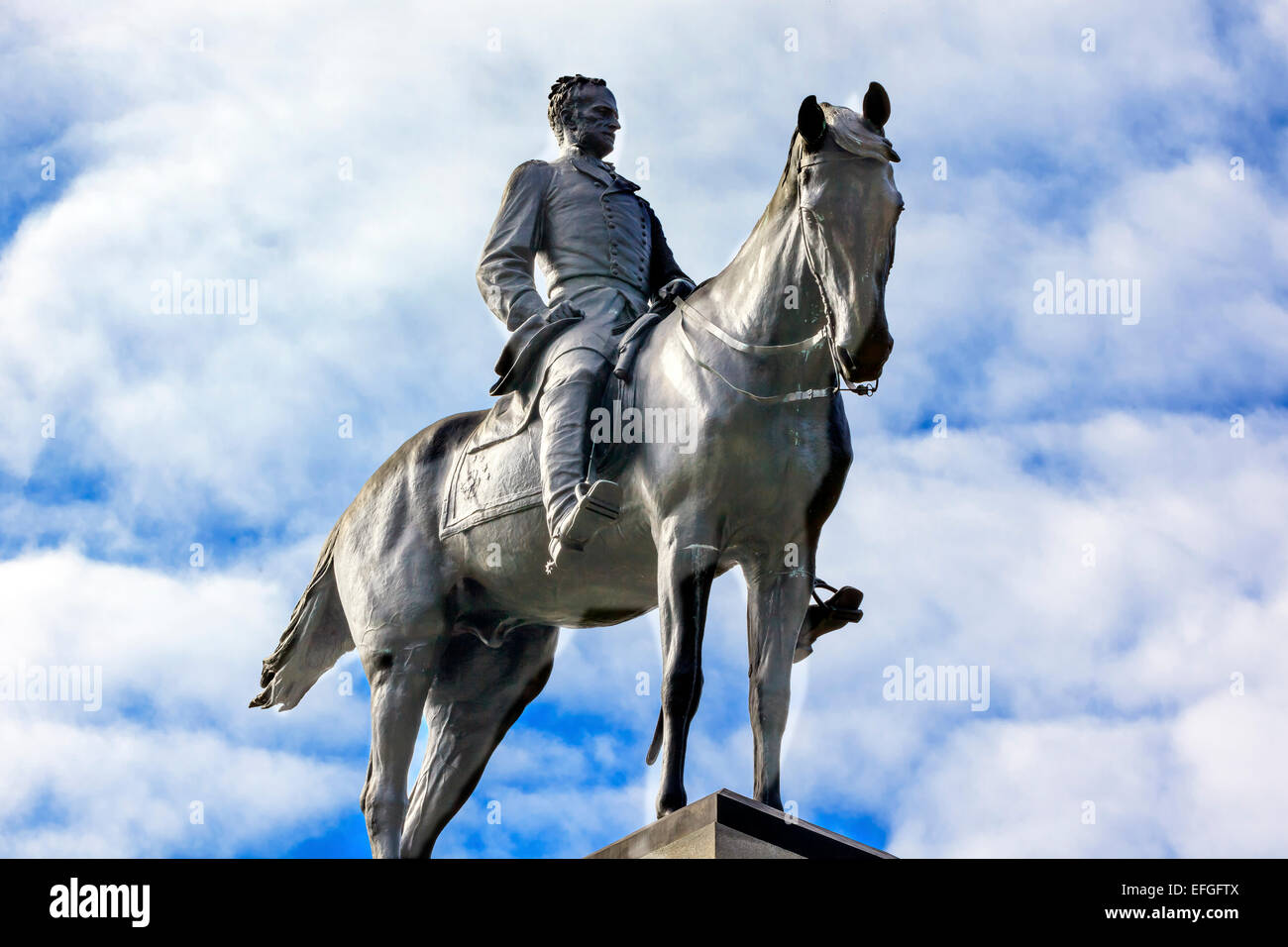 Soldier Statue General William Tecumseh Sherman Equestrian Civil War ...
