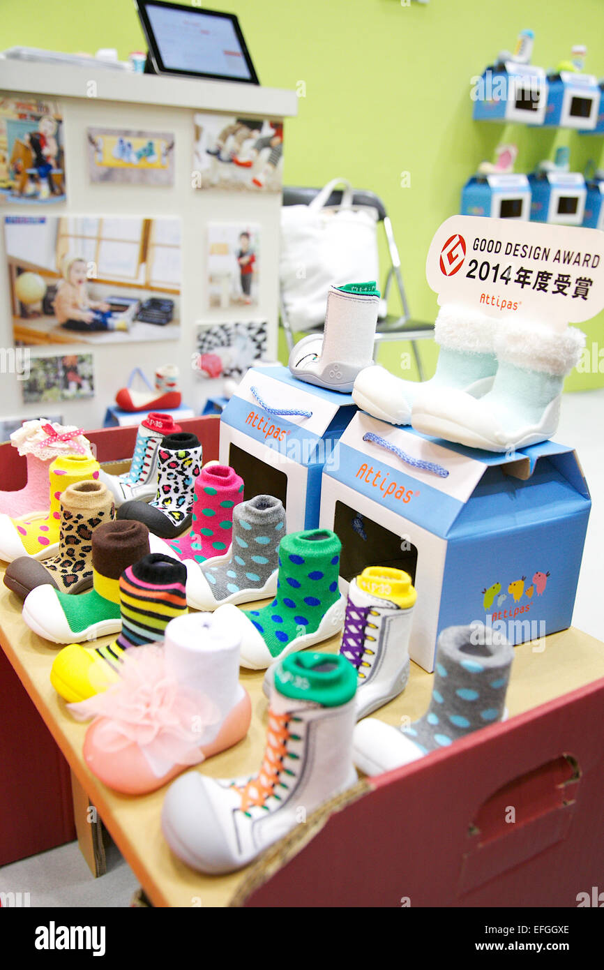 Tokyo, Japan. 4th Feb, 2015. Tokyo Gift Show:Gift products on display ...