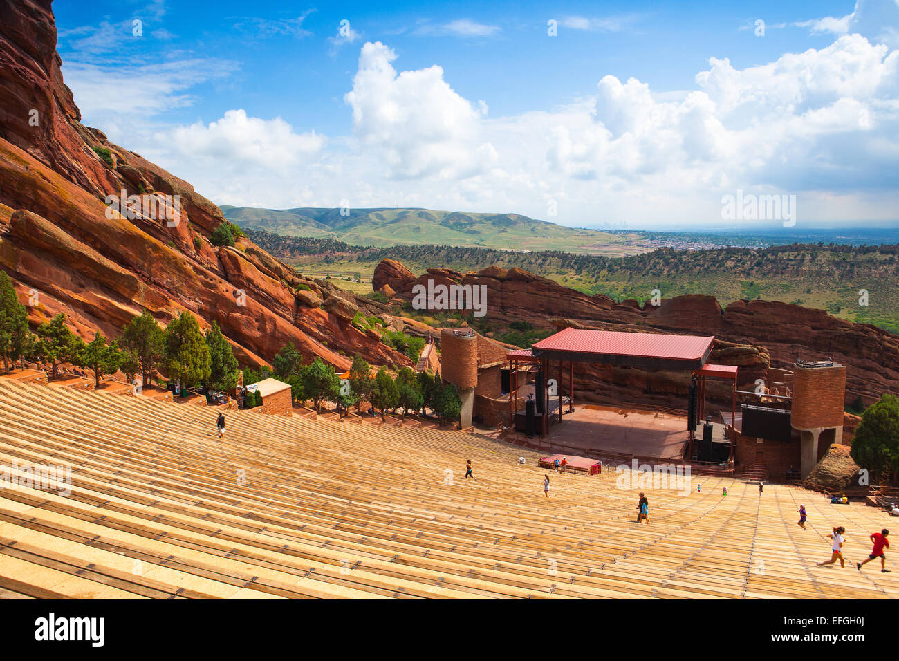 Red rocks amphitheatre hi-res stock photography and images - Alamy