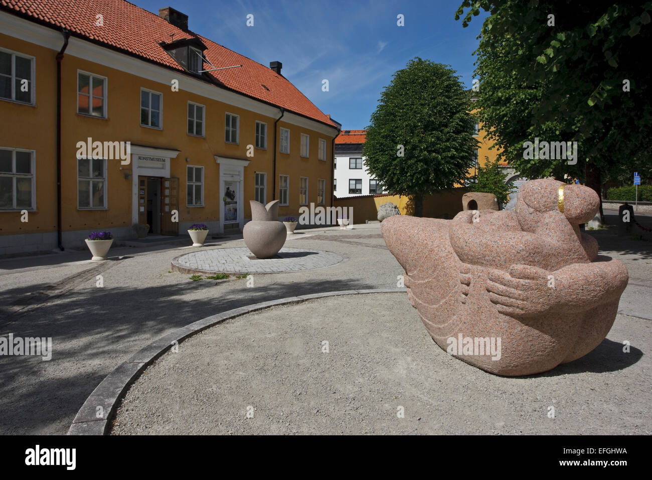 The Art Museum of Visby, Gotland, Sweden Stock Photo - Alamy