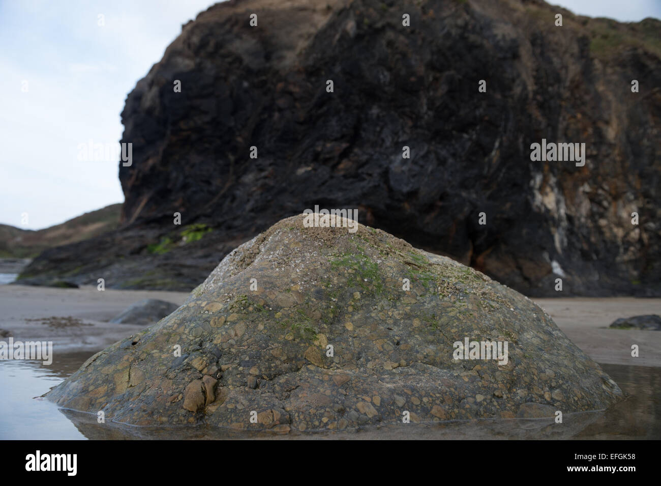 The beach below the Druidstone Hotel, West Wales Stock Photo - Alamy