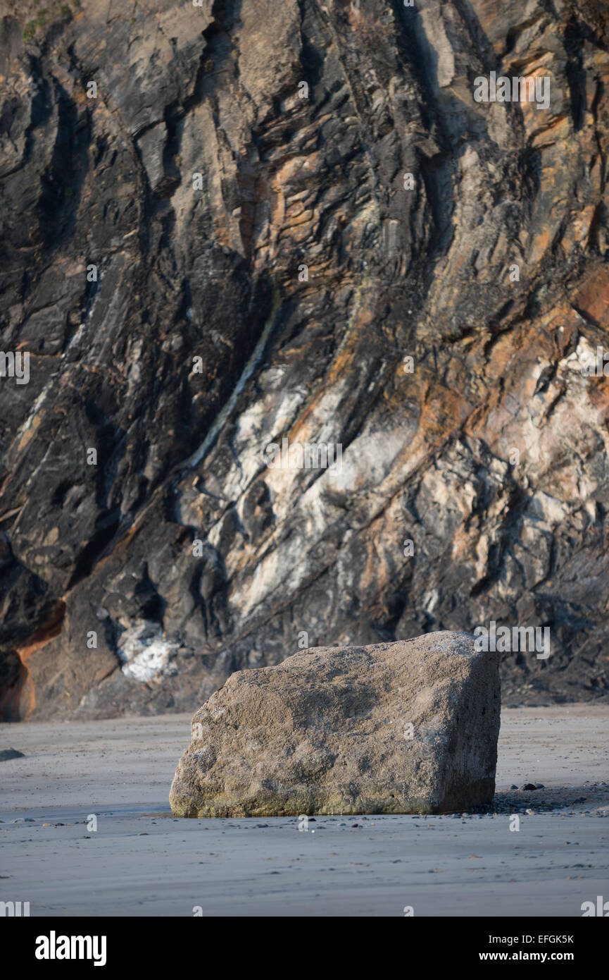 The beach below the Druidstone Hotel, West Wales Stock Photo - Alamy