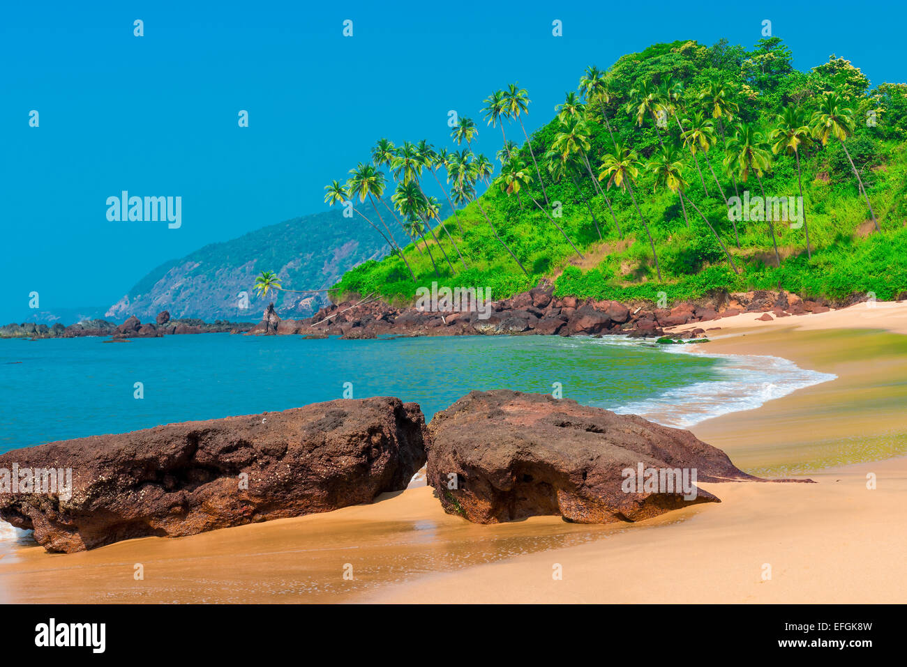 sea landscape in a beautiful place on the planet Stock Photo - Alamy