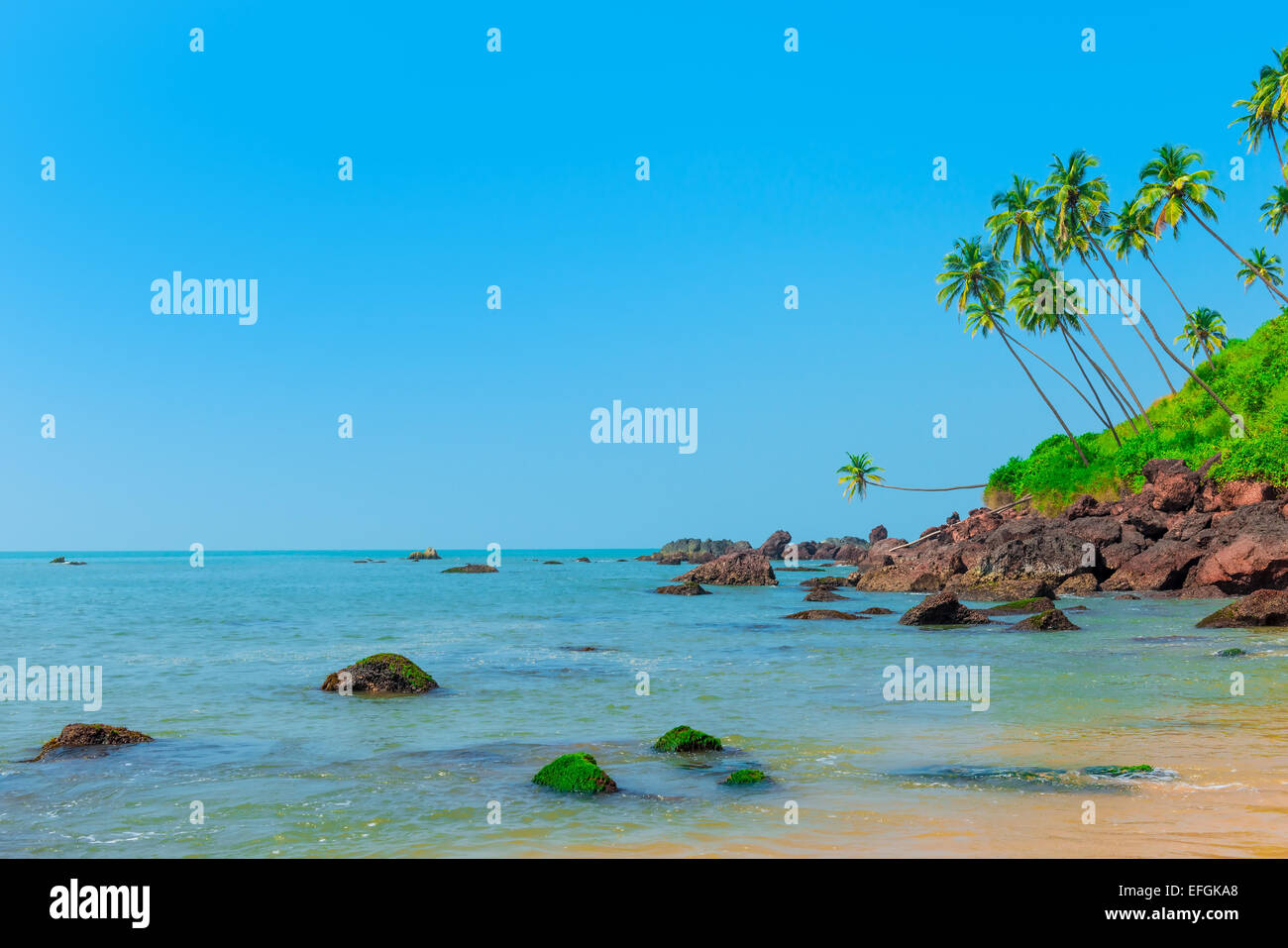 horizontal sea landscape. beautiful view Stock Photo - Alamy