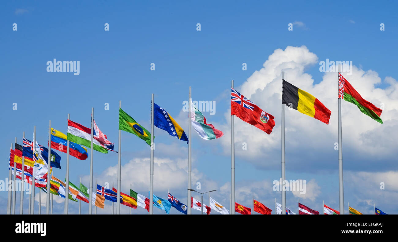 National flags hi-res stock photography and images - Alamy
