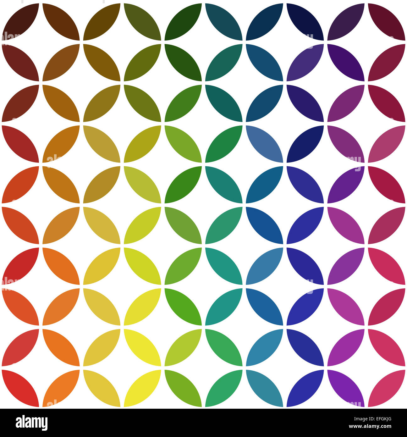 abstract round shapes background circle geometry illustration Stock ...