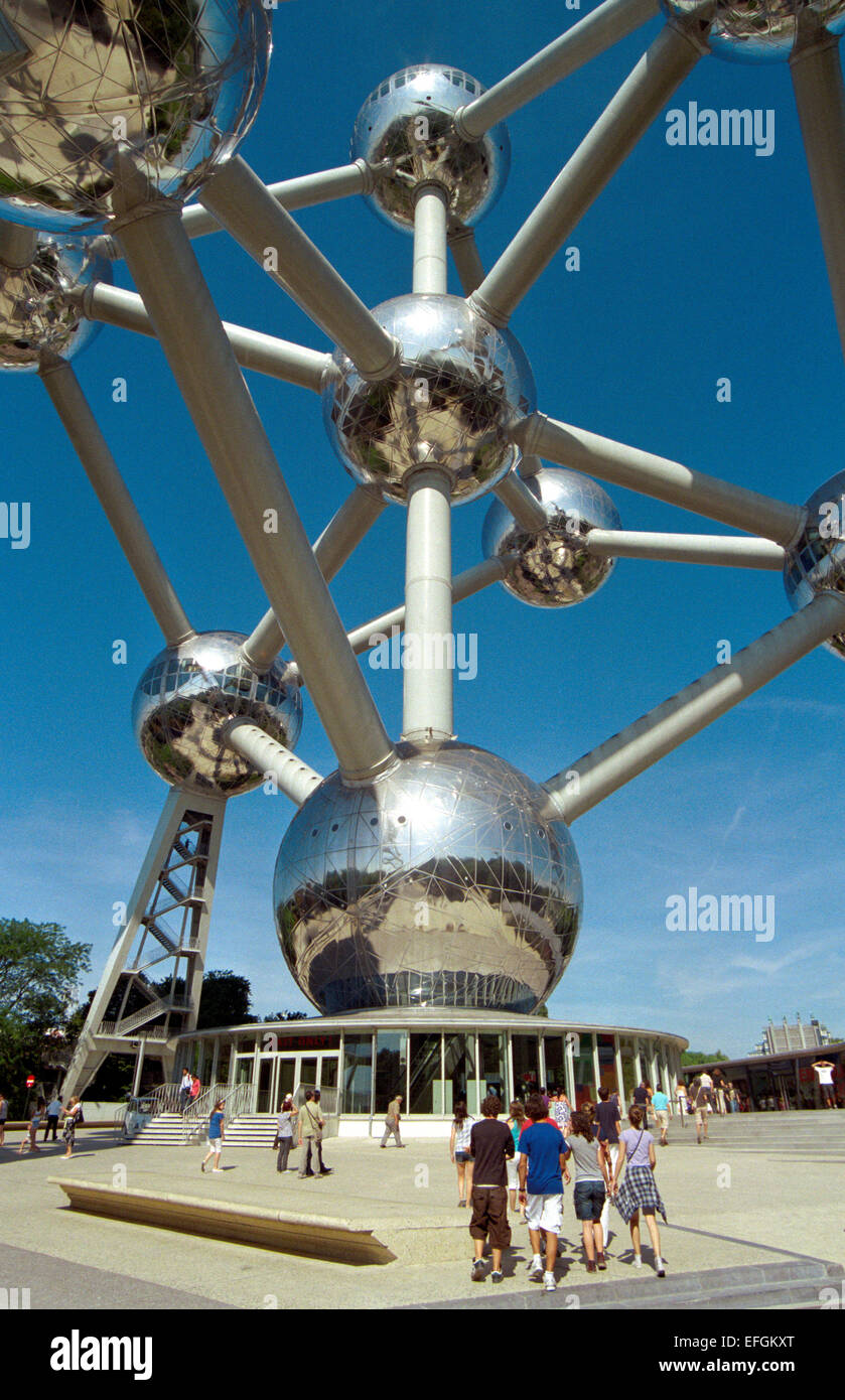 Belgium, Brussels, Atomium Stock Photo - Alamy