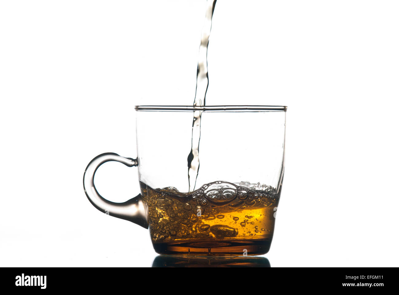 Cup of tea isolated on white background Stock Photo - Alamy