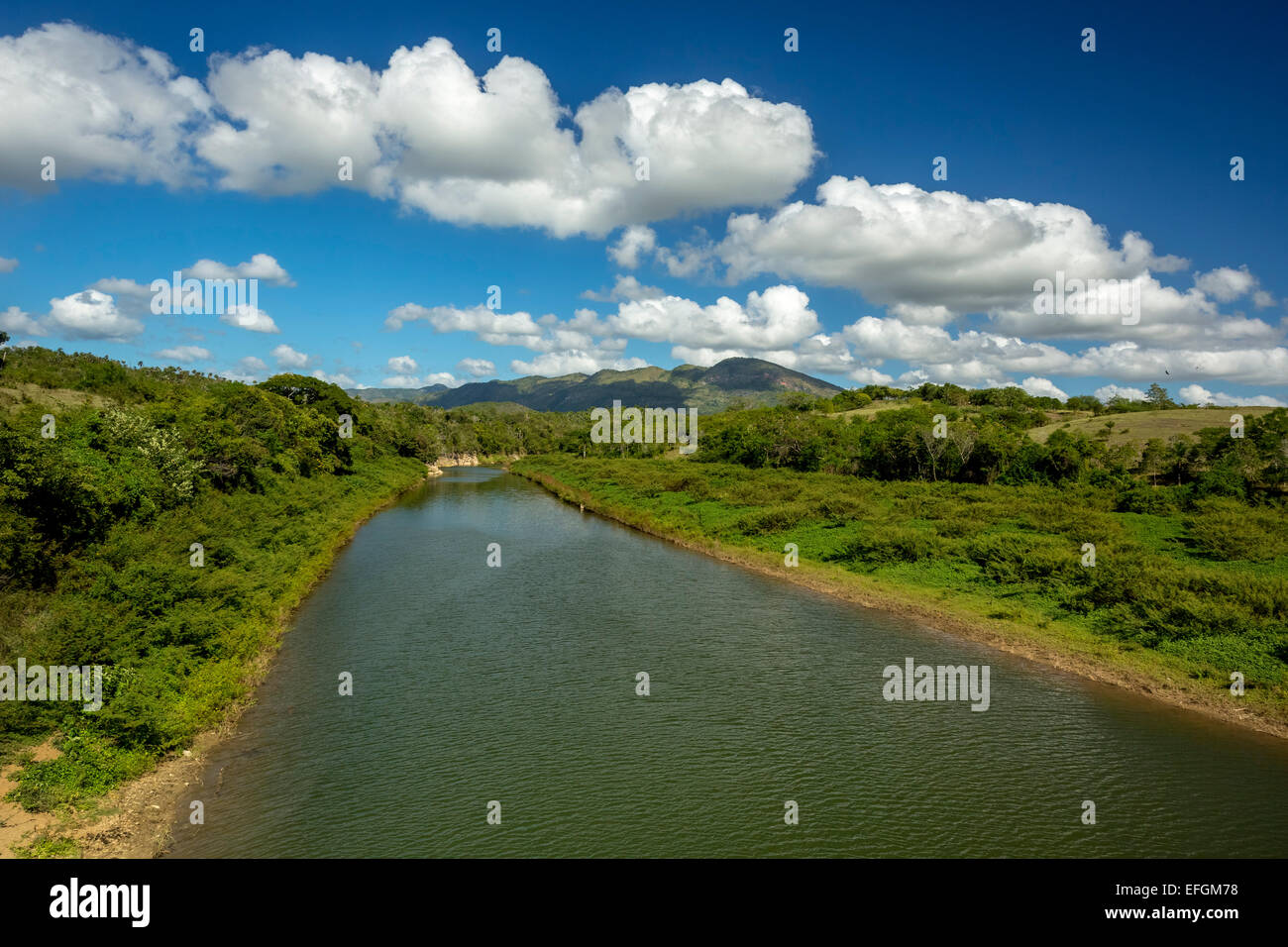River, Valle de los Ingenios, Viñales, Pinar del Rio Province, Cuba ...