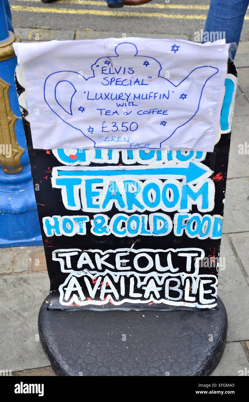 Tea room advert hi-res stock photography and images - Alamy